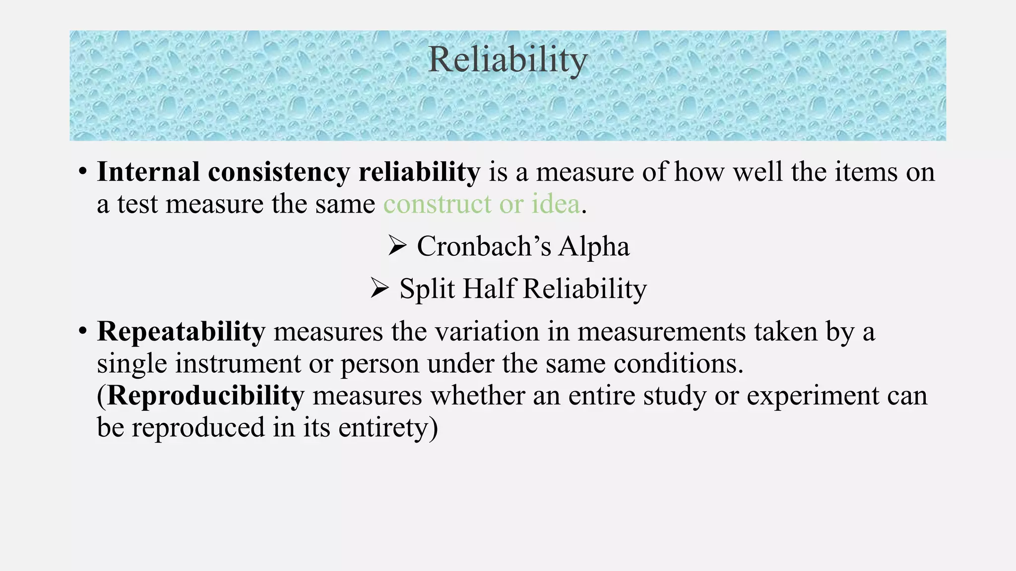 Reliability | PPTX