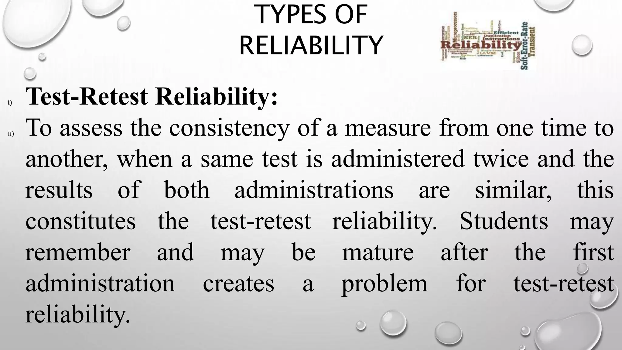 Reliability | PPTX