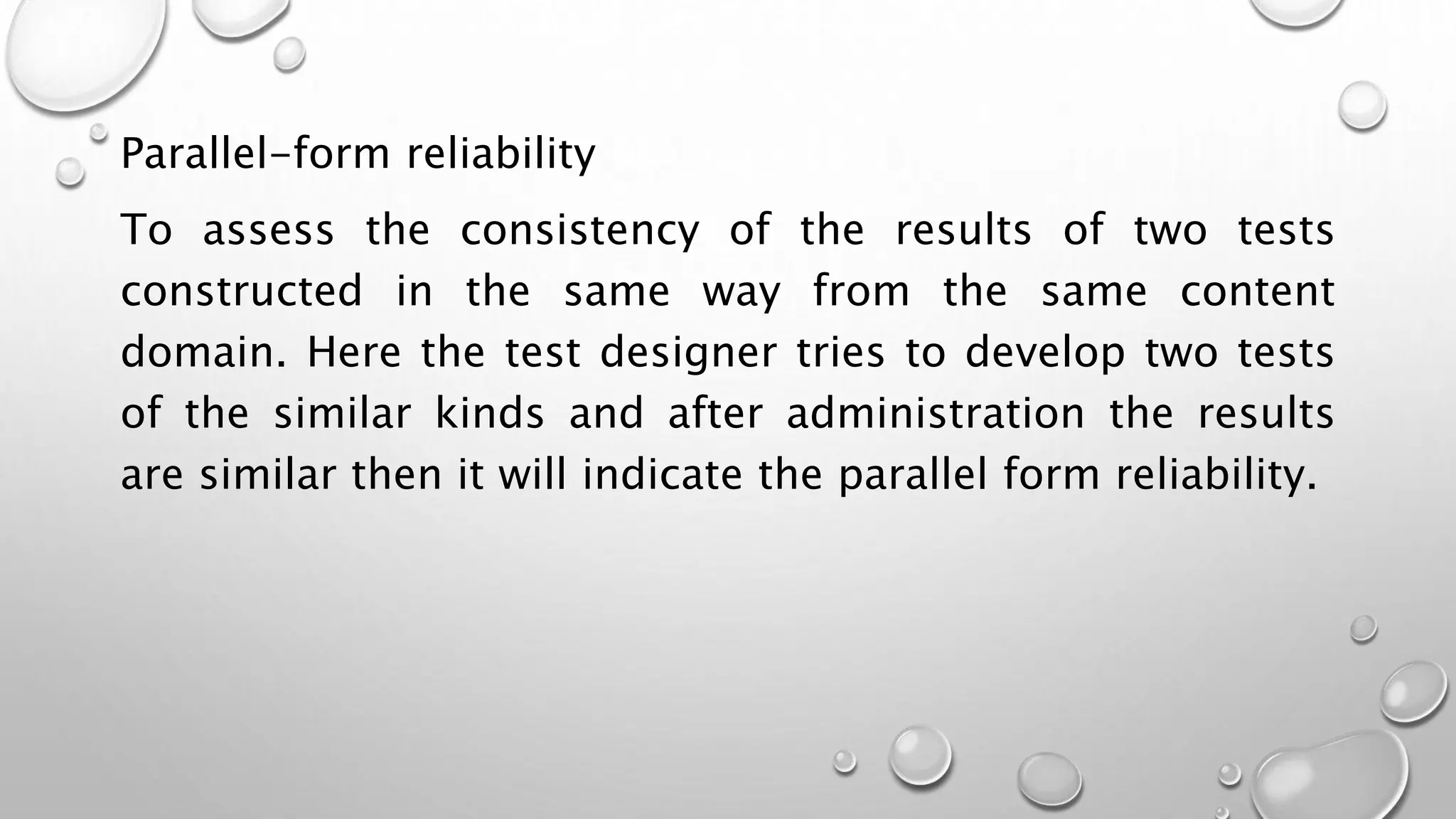 Reliability | PPTX
