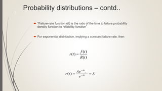 Reliability.pptx related to quality related | PPTX