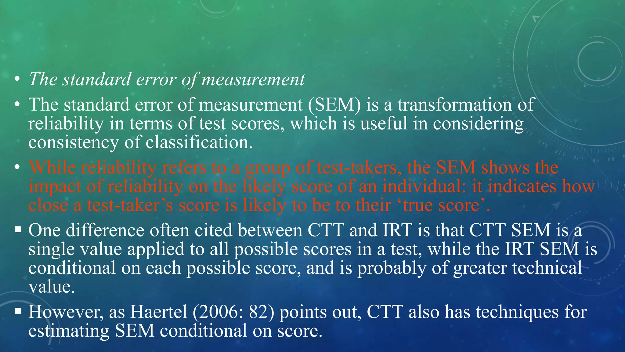 Reliability and dependability by neil jones | PPTX