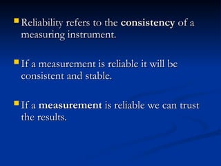 reliability-and-validity-in-psychological-research.ppt