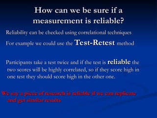 reliability-and-validity-in-psychological-research.ppt