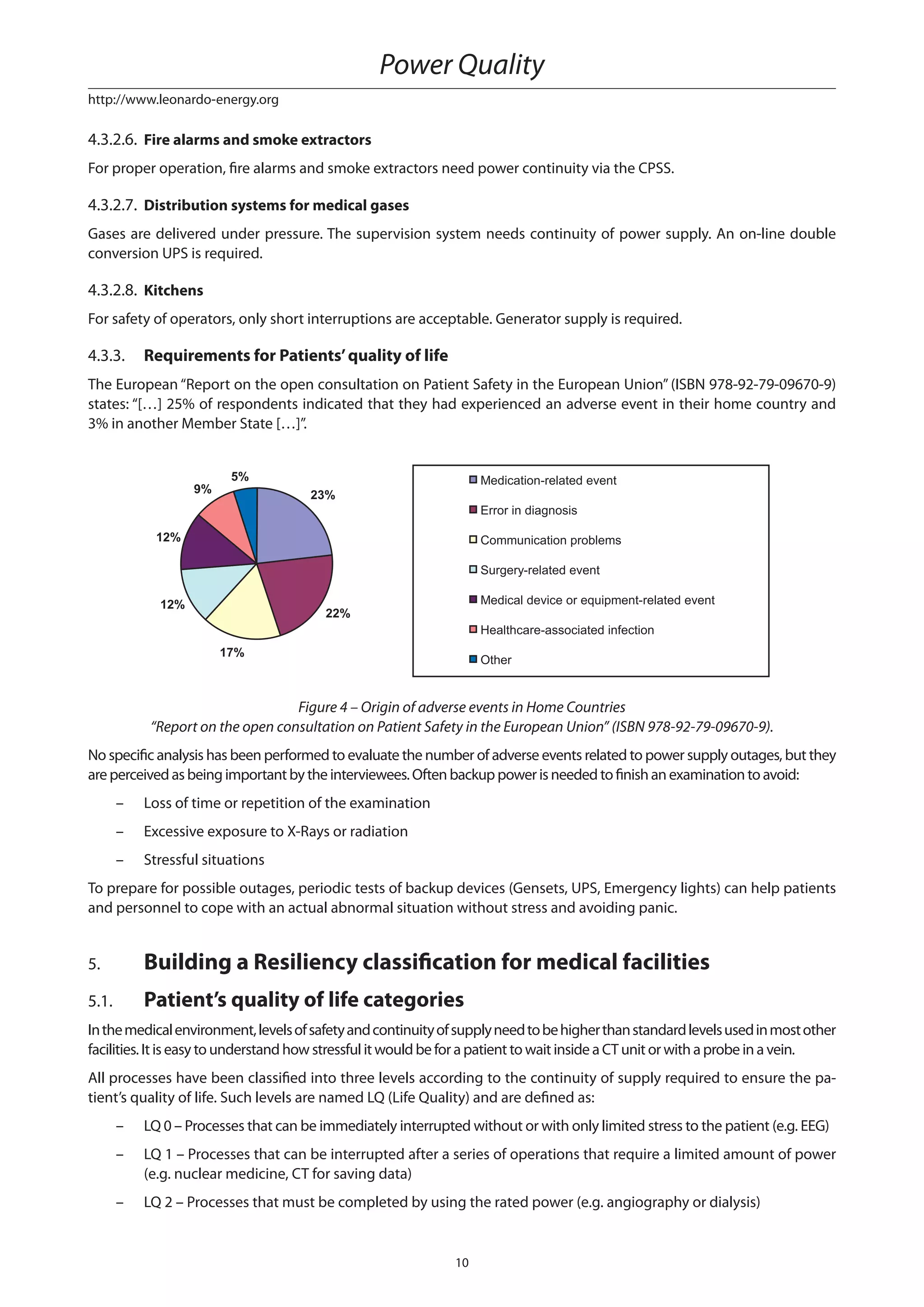 Classification of electrical installations in healthcare facilities | PDF