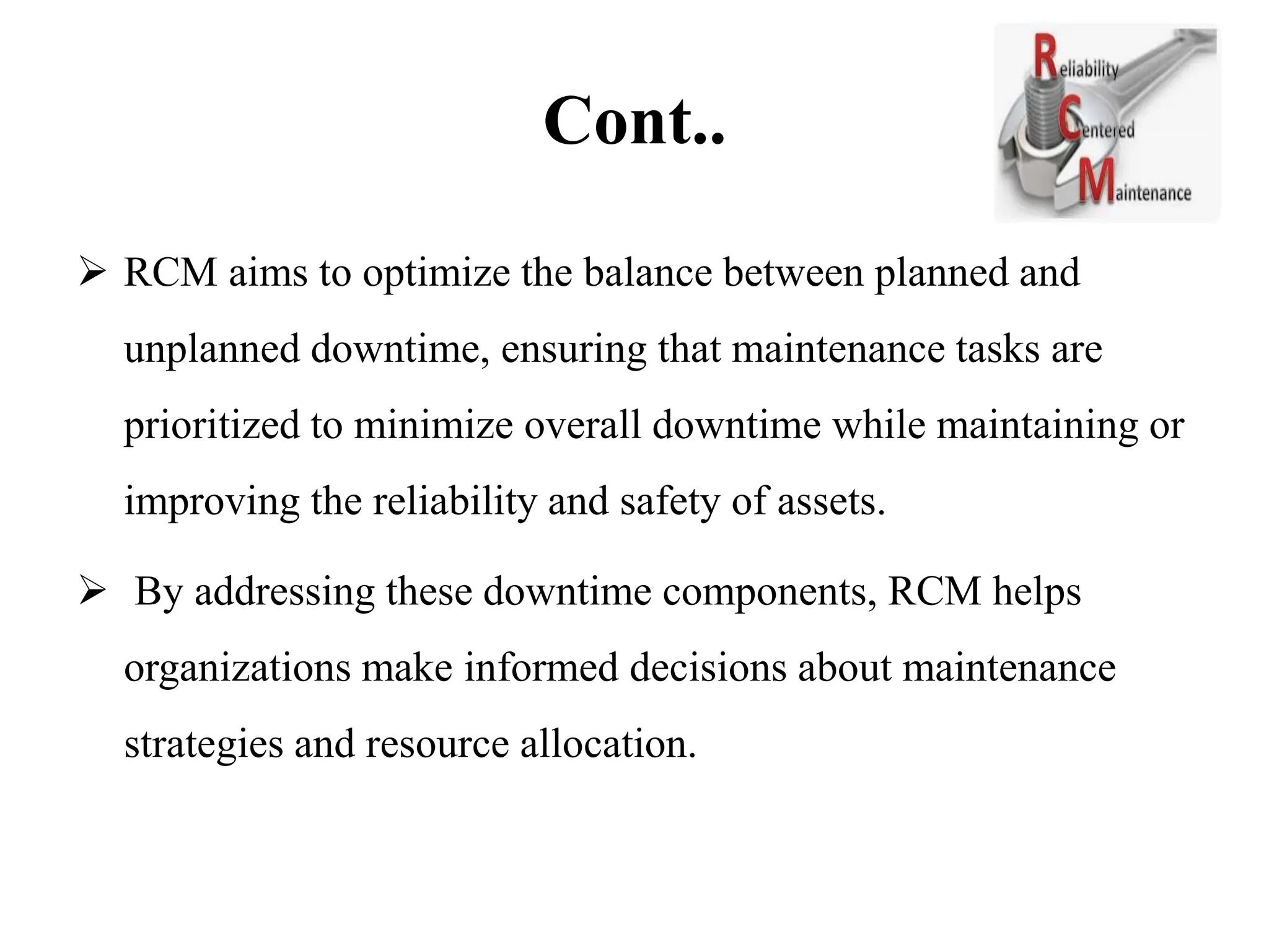 Reliability-centered maintenance (RCM) & Total Productive Maintenance ...