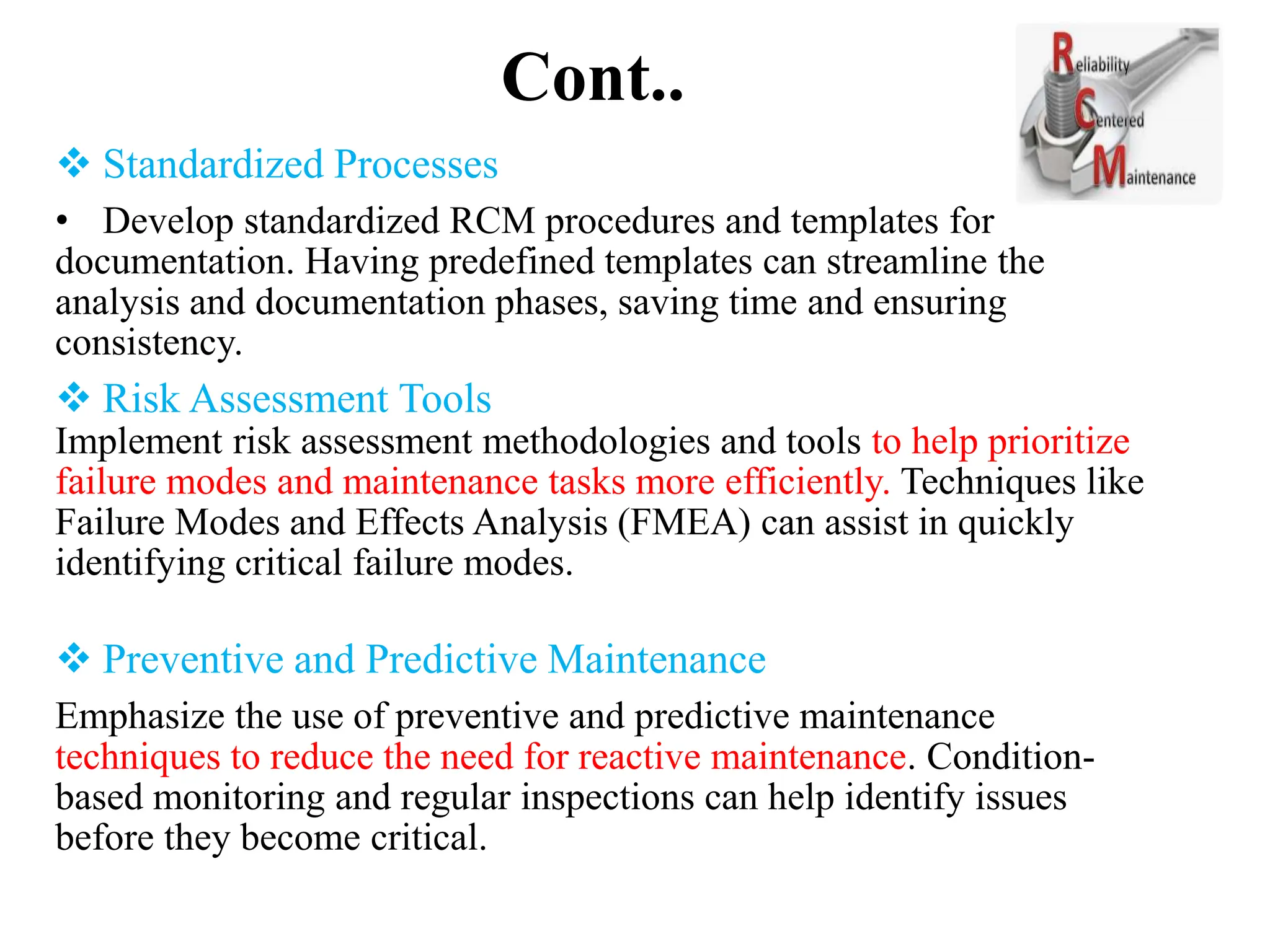 Reliability-centered maintenance (RCM) & Total Productive Maintenance ...