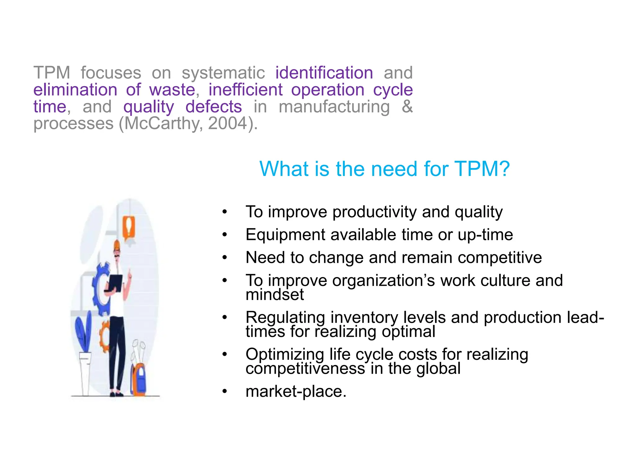 Reliability-centered maintenance (RCM) & Total Productive Maintenance ...