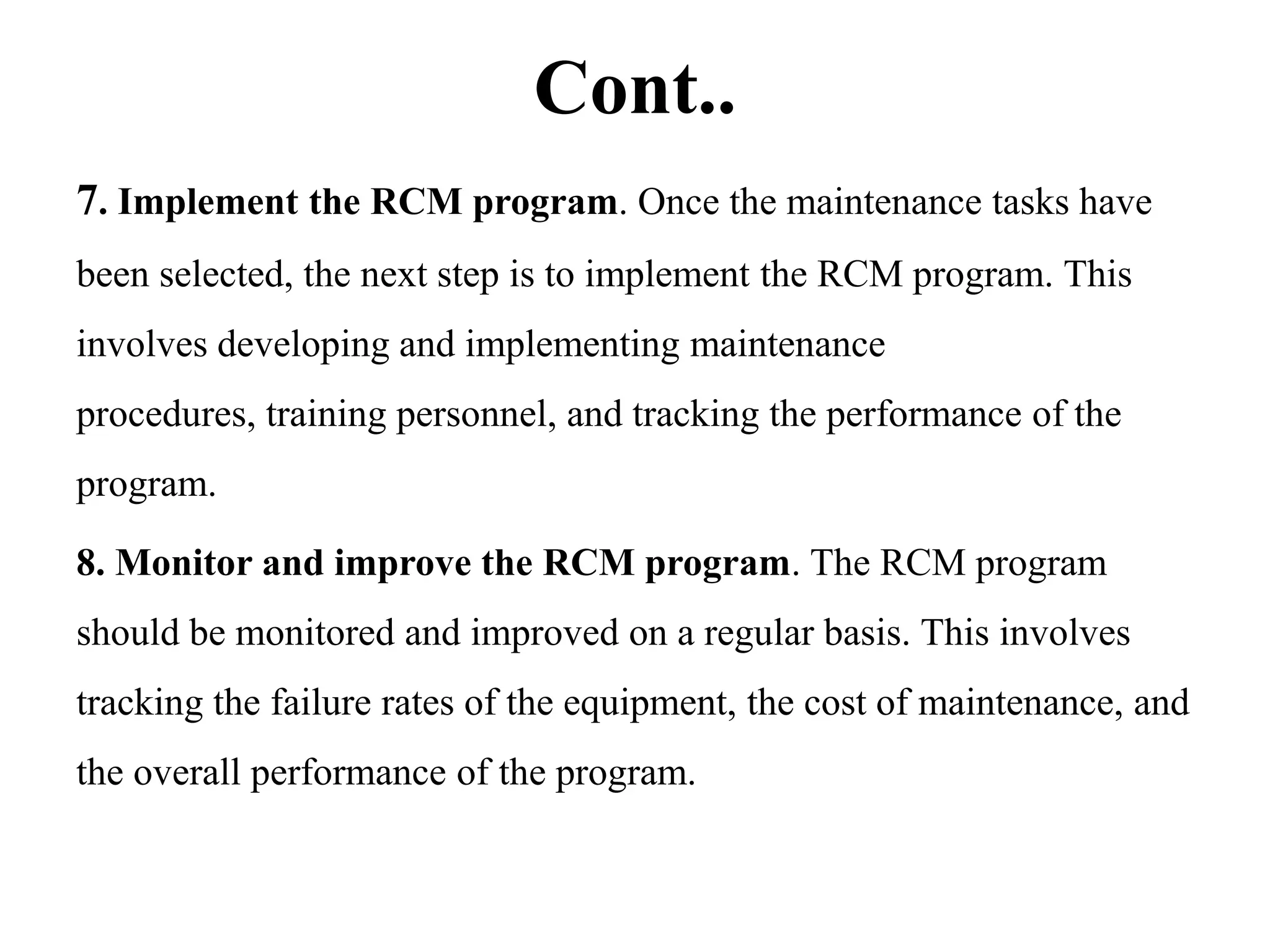 Reliability-centered maintenance (RCM) & Total Productive Maintenance ...