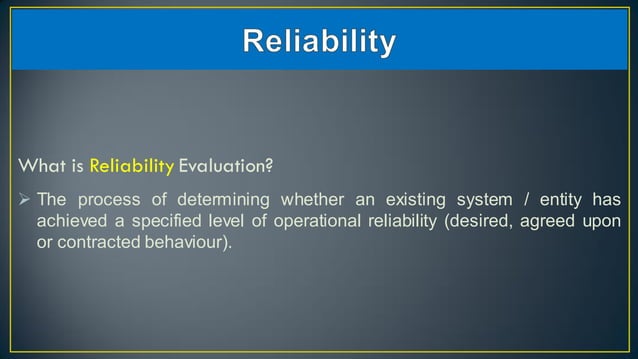 Reliability and clock synchronization | PDF