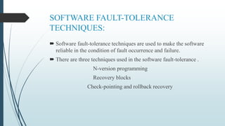 reliability and fault tolerance.pptx