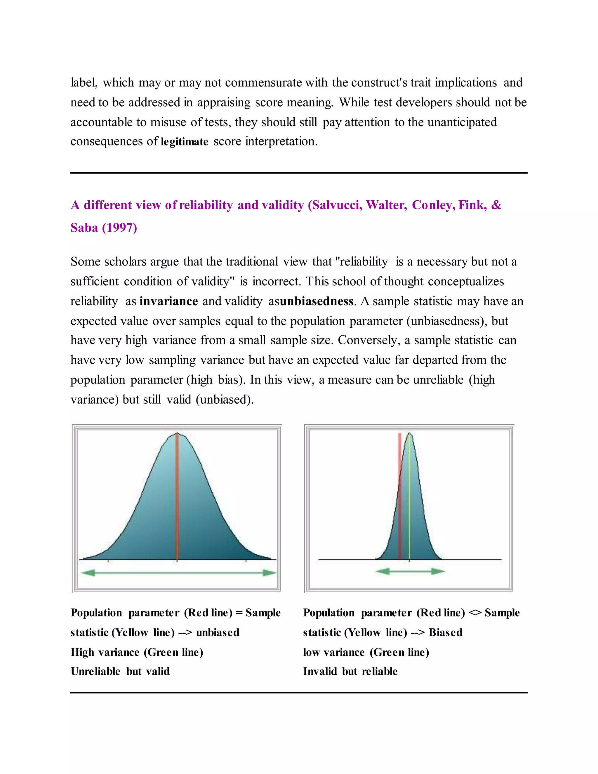 Reliability And Validity Pdf