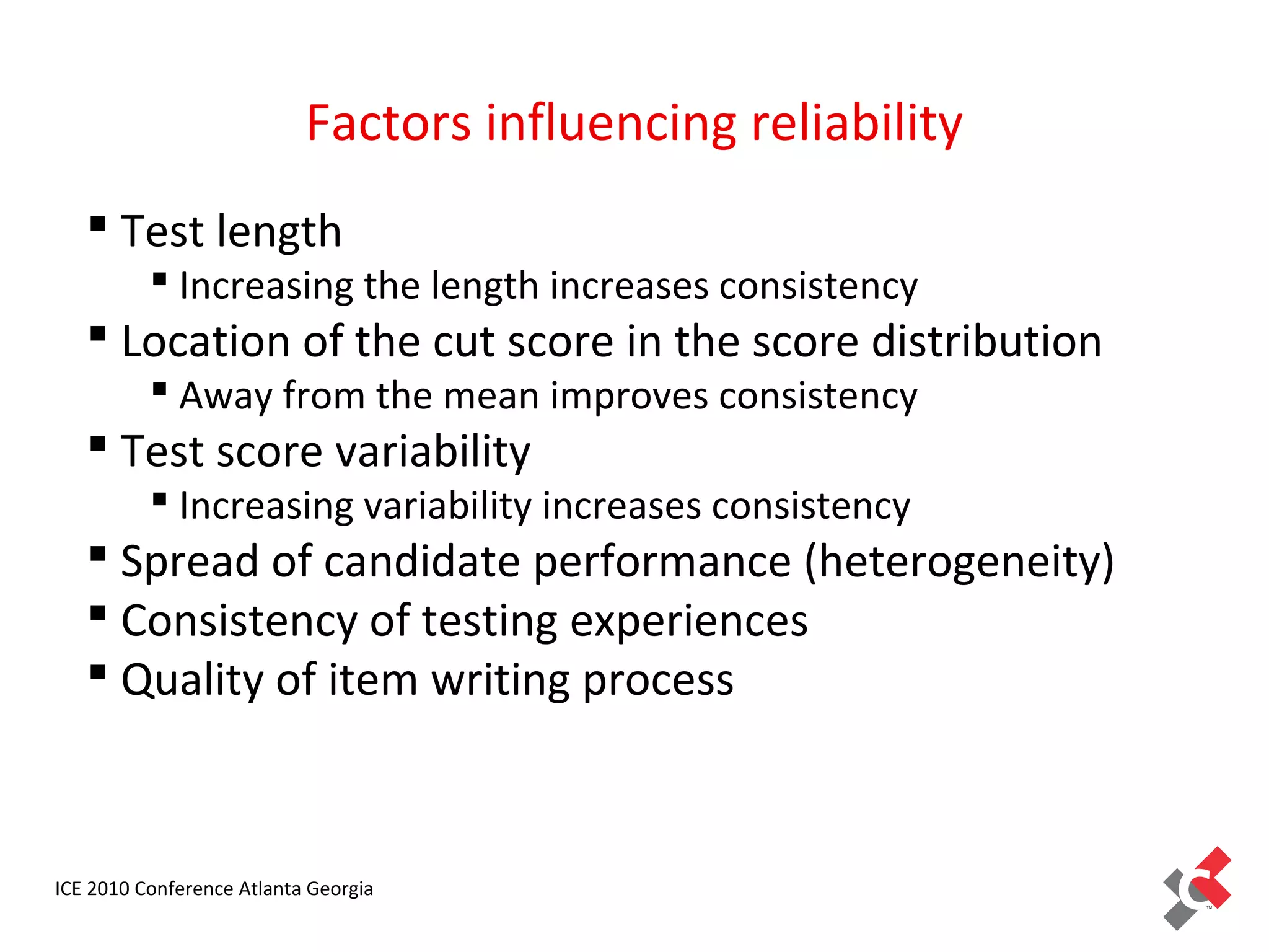 Reliability And Validity | PPT