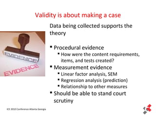 Reliability And Validity | PPT