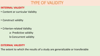 Reliability and Validity.pptx