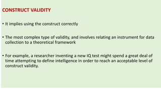 Reliability and Validity.pptx