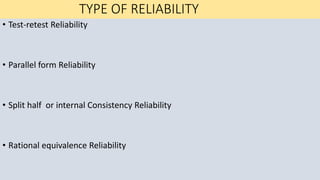 Reliability and Validity.pptx