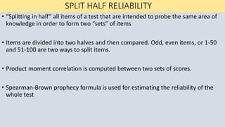 Reliability and Validity.pptx