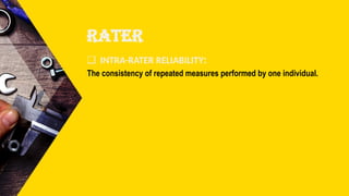 Reliability and Validity in Research...., | PPT