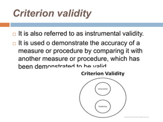 RELIABILITY AND VALIDITY OF RESEARCH TOOLS.pptx