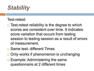 RELIABILITY AND VALIDITY OF RESEARCH TOOLS.pptx