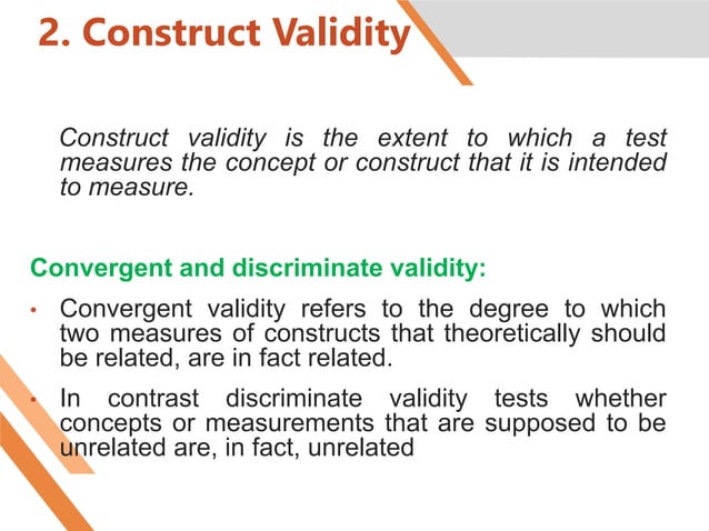 Reliability and validity ppt | PPTX