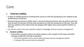 Reliability and validity | PPTX