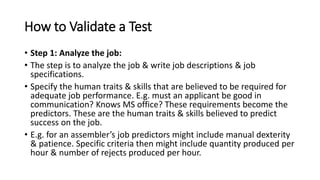 Reliability and validity | PPTX