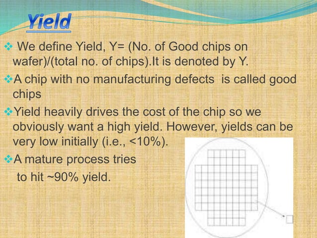 Reliability and yield | PPTX