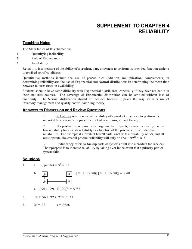 an introduction to reliability and maintainability engineering pdf