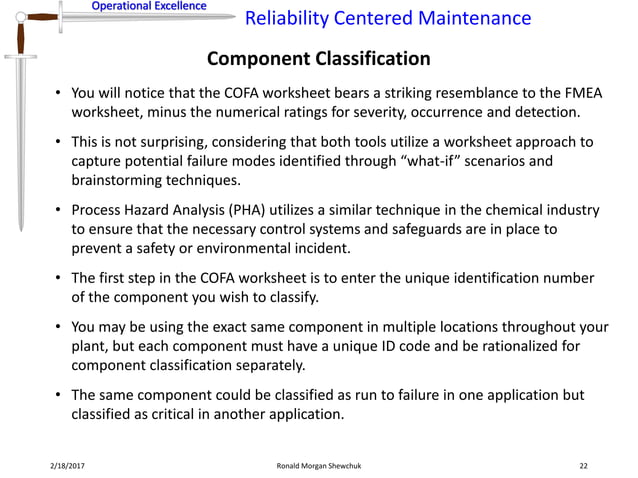 Reliability Centered Maintenance | PPTX | Manufacturing Industry ...