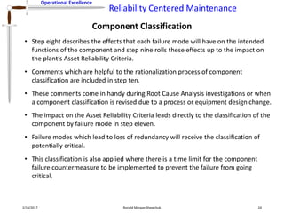 Reliability Centered Maintenance | PPTX