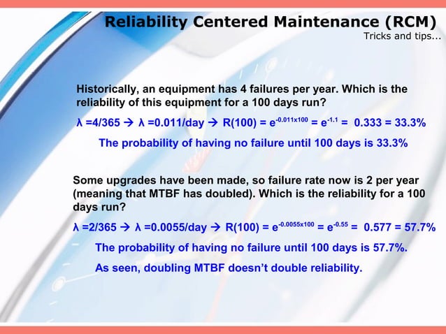Reliability centered maintenance | PPT | Operating Systems | Computer ...