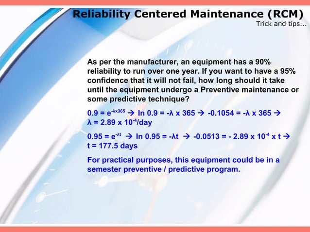 Reliability centered maintenance | PPT | Operating Systems | Computer ...