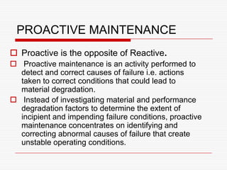 Reliability centred maintenance | PPT
