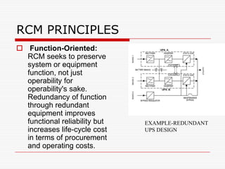 Reliability centred maintenance | PPT