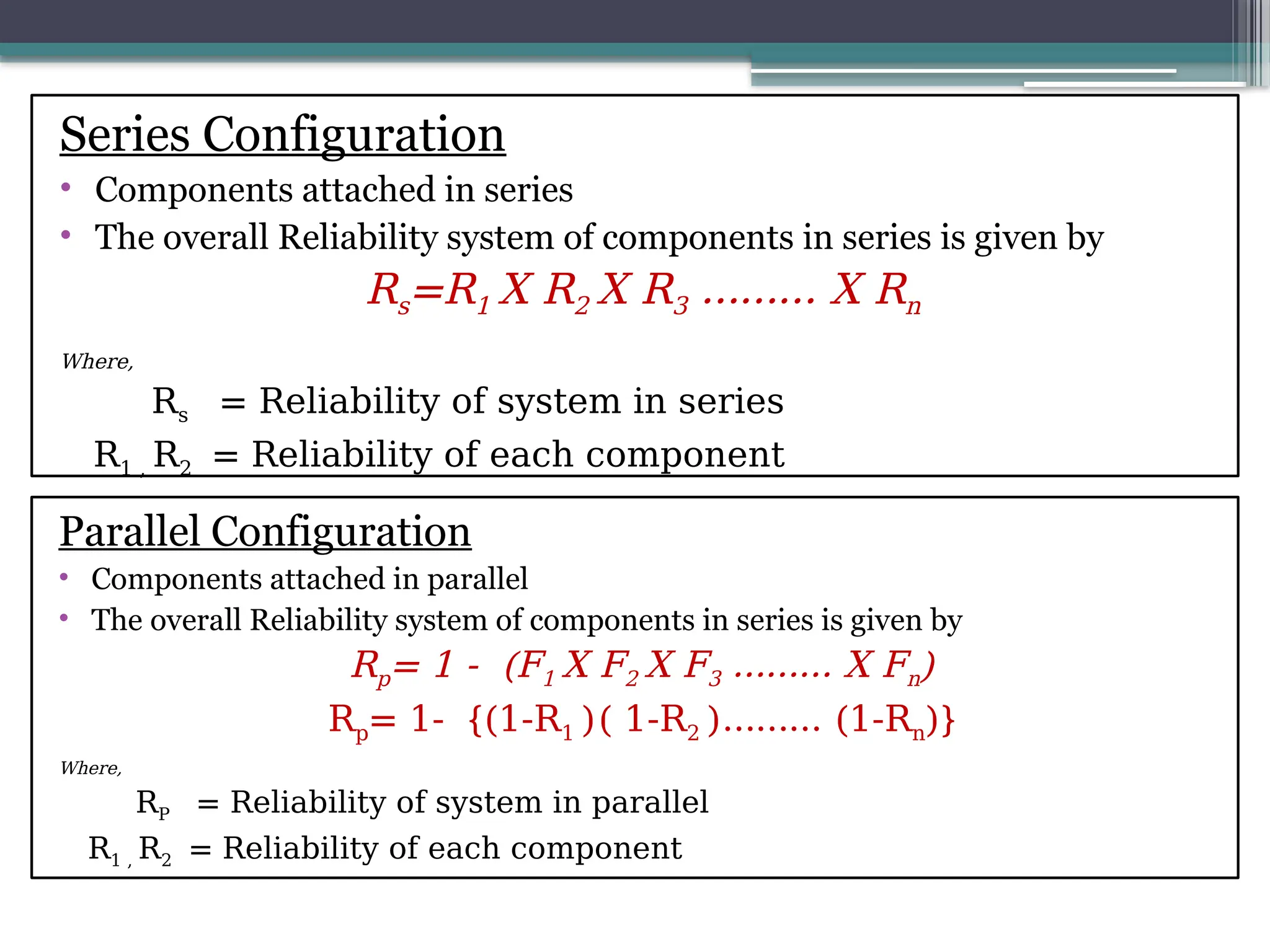 Reliability criteria in design and its application.pptx | Computer Software and Applications ...
