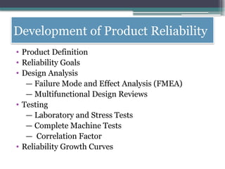 Reliability criteria in design and its application.pptx | Computer ...