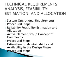 Reliability Engineering Assignment help | PPTX