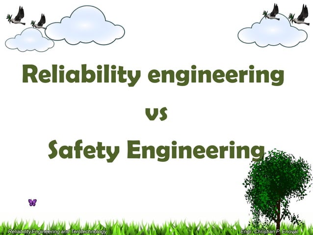 Reliability Engineering and Terotechnology | PPT | Civil Engineering ...