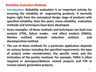 Reliability engineering chapter-2 reliability of systems | PPTX