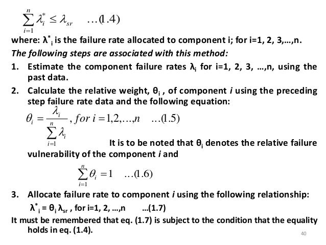 Reliability engineering chapter-2 reliability of systems