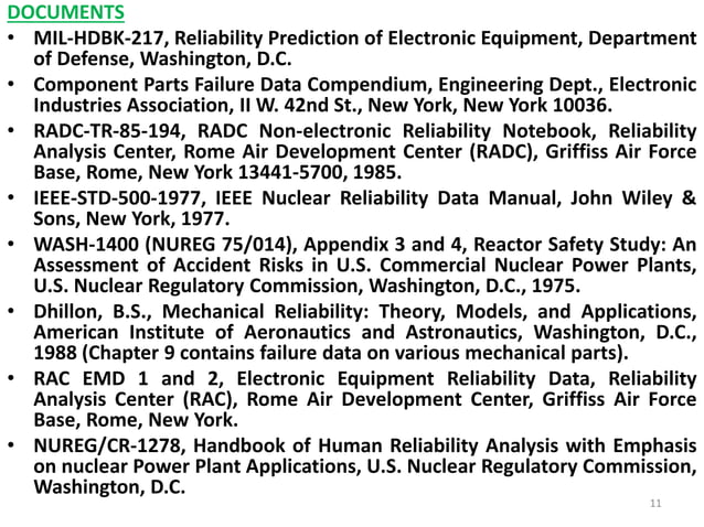 Reliability engineering chapter-3 failure data collection and analysis ...