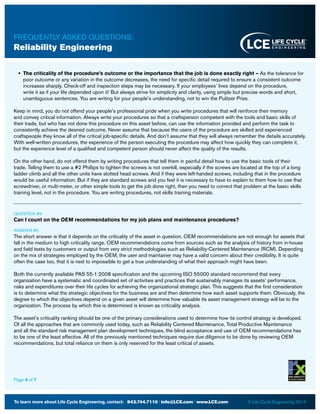 Reliability Engineering Q&A - LCE | PDF