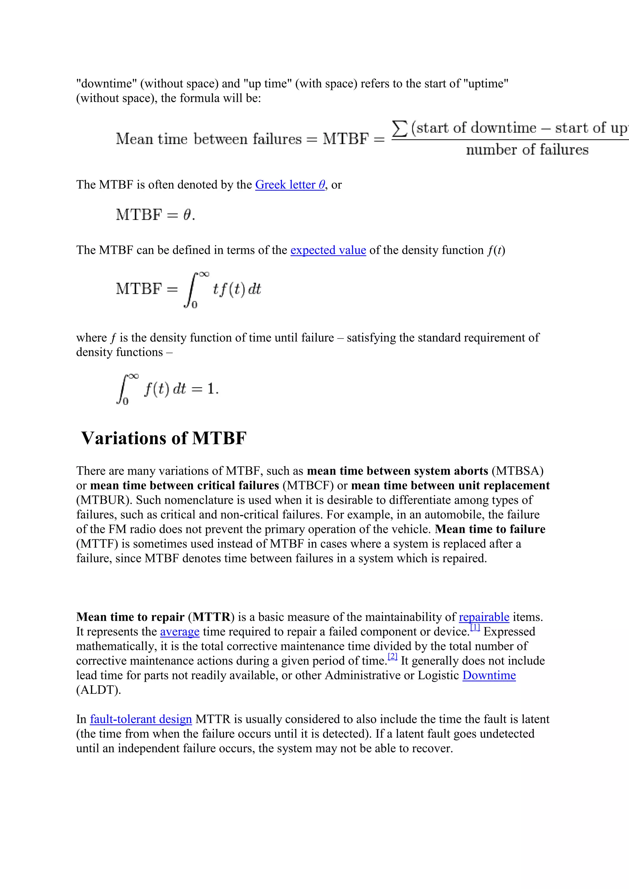 Reliability engineering edit | DOCX