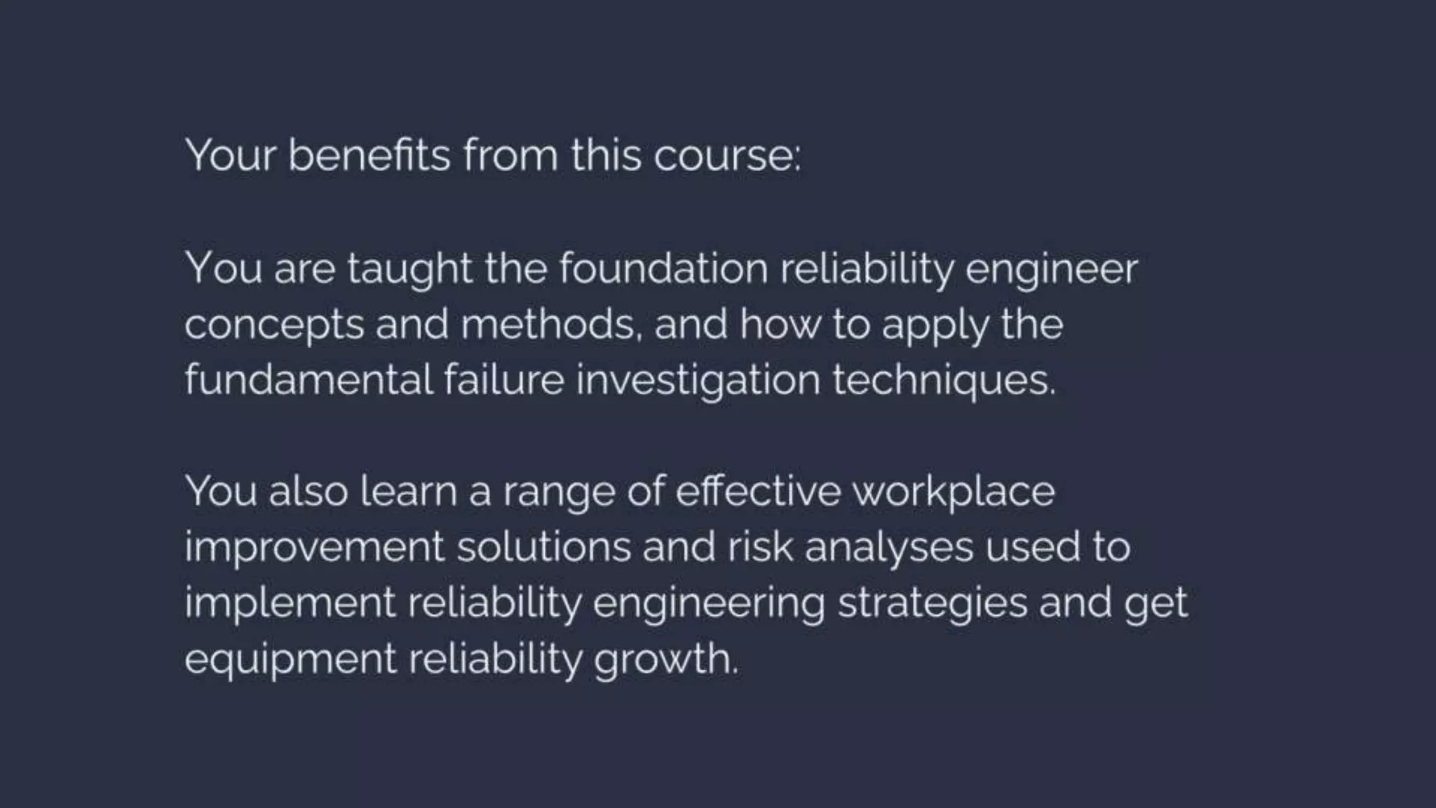 Reliability engineering, investigating issues, process tools | PPTX