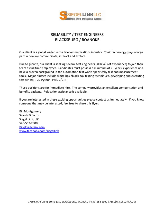 Reliability engineers | PDF