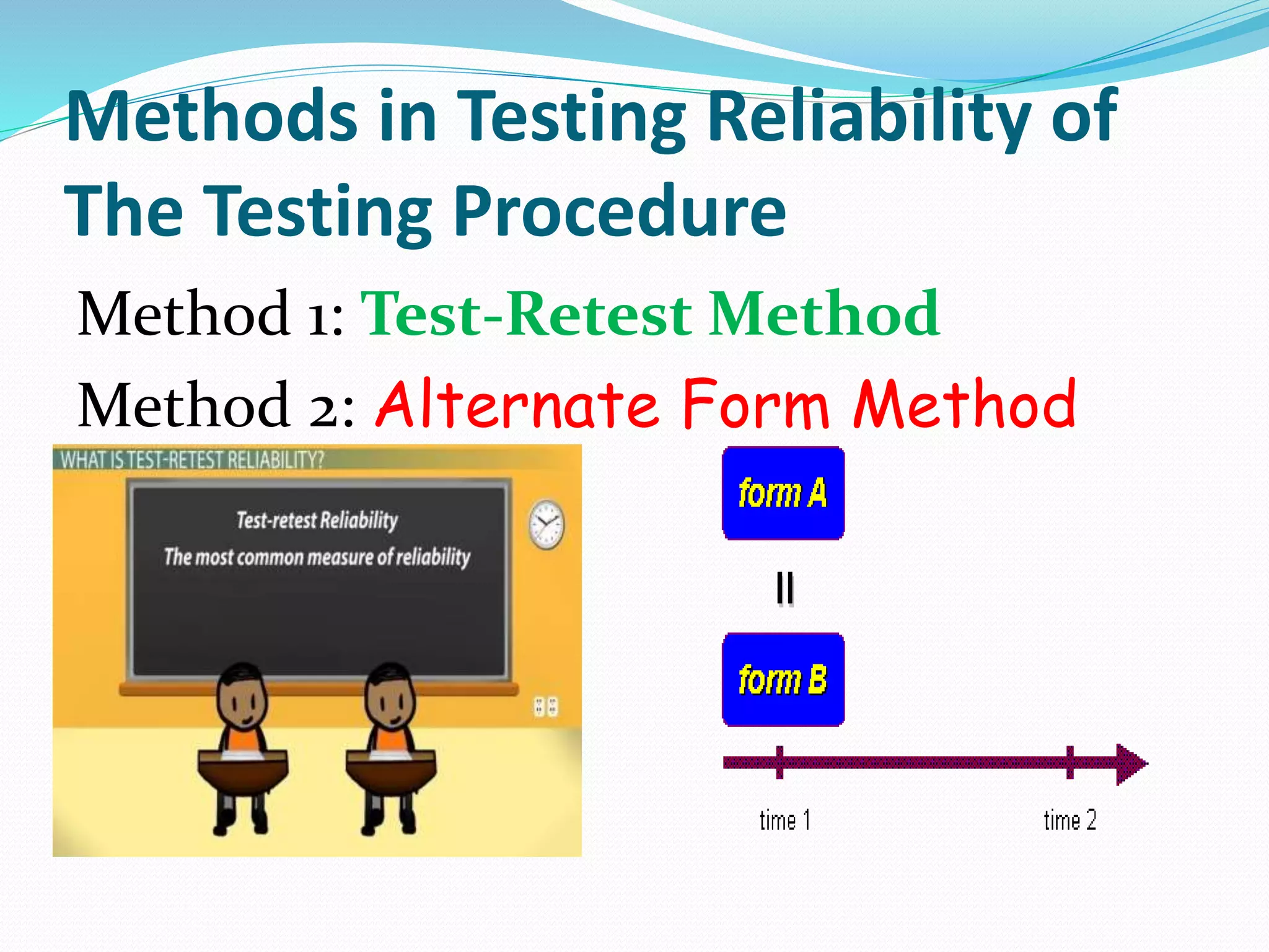 Reliability in Psychological Testing | PPTX