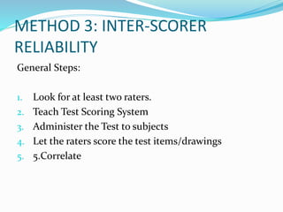 Reliability in Psychological Testing | PPT