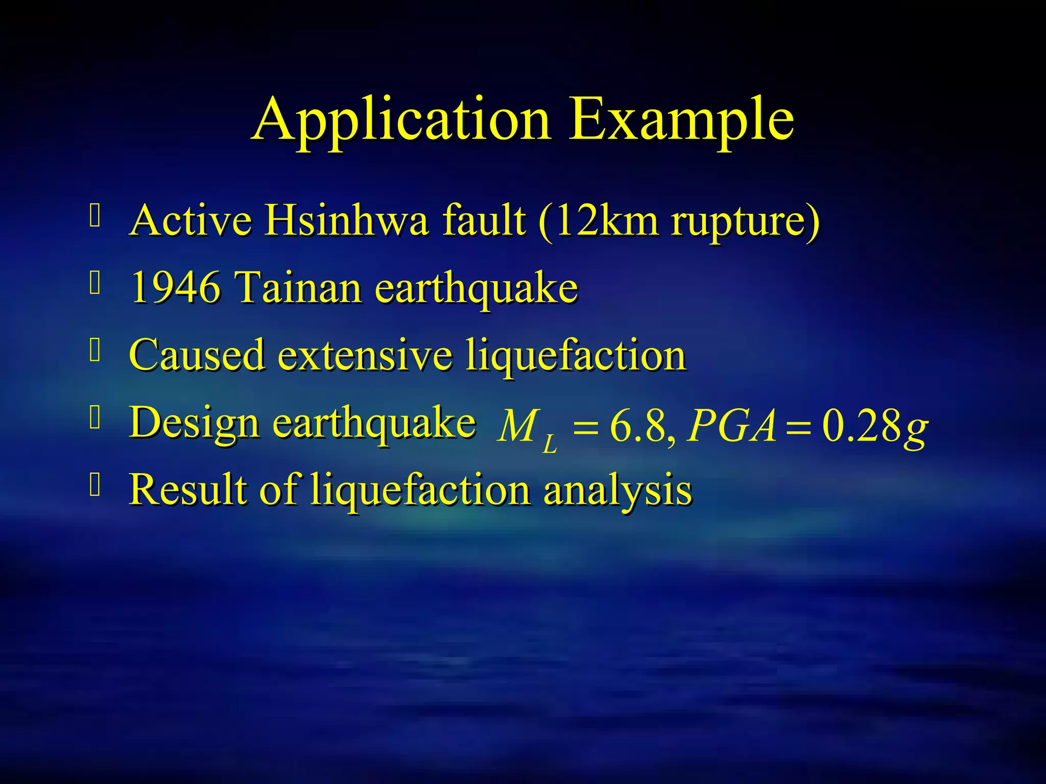 A Practical Reliability-Based Method for Assessing Soil Liquefaction ...