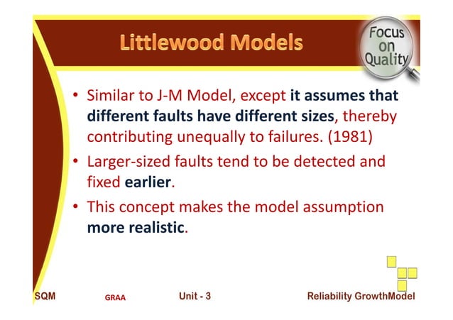 Reliability growth models | PDF